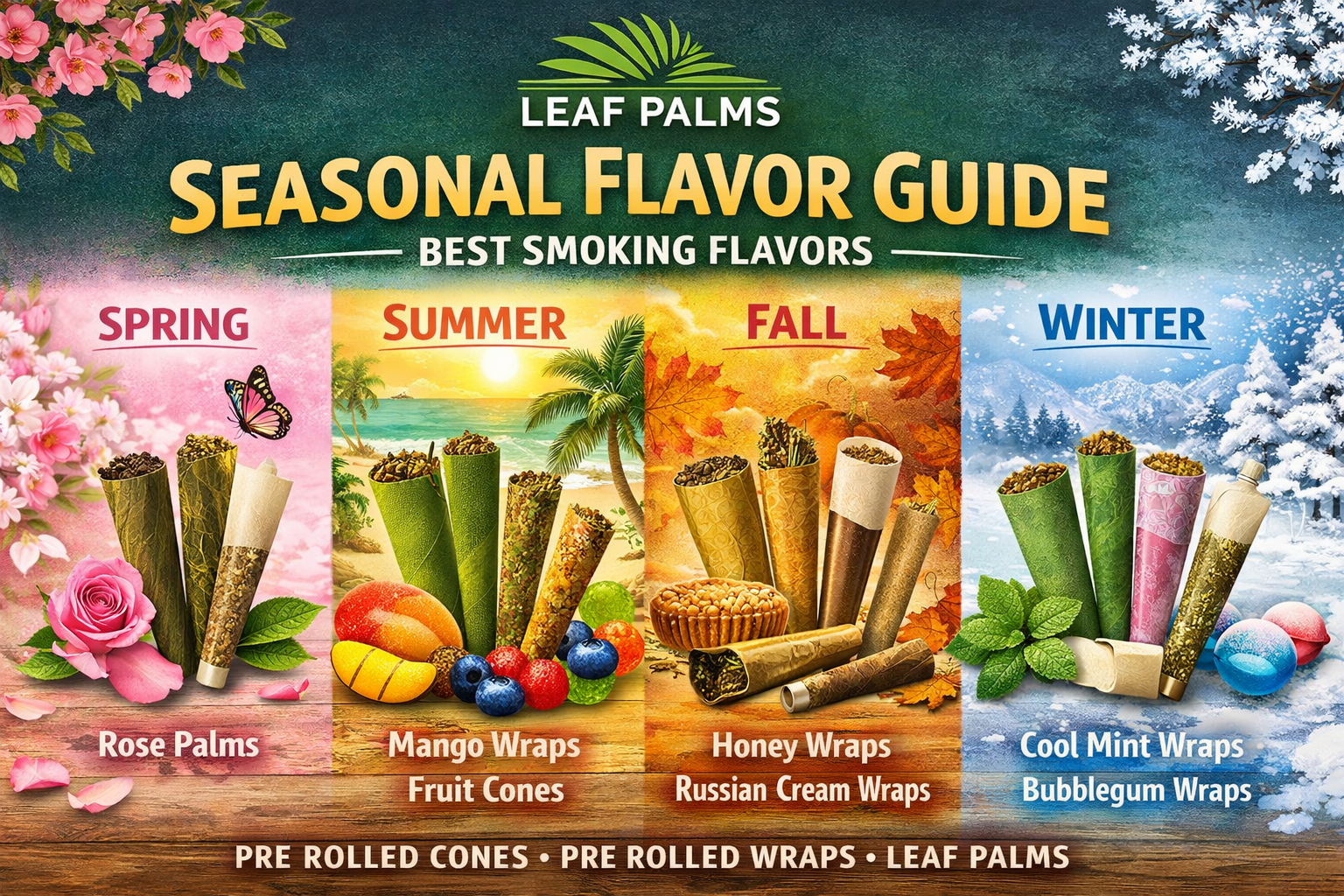 Seasonal Flavor Guide: Best Smoking Flavors for Spring, Summer, Fall ...